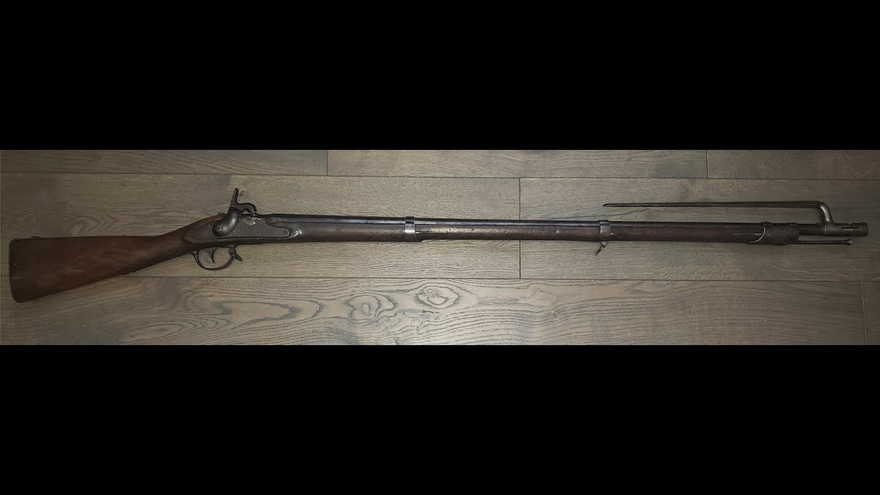 M1816/22 Pomeroy Musket Dated 1838 - YouTube