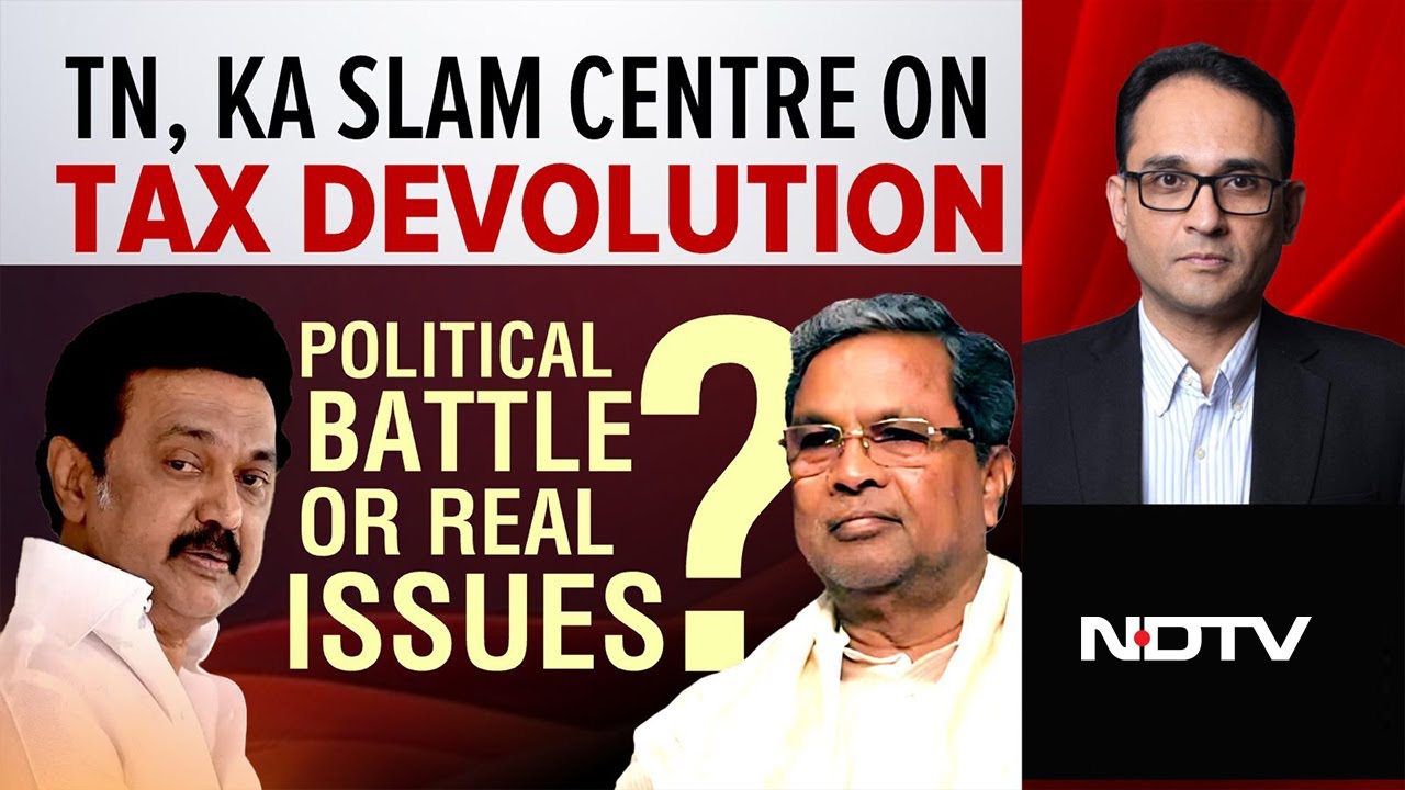 Tamil Nadu New | Tamil Nadu, Karnataka Vs Centre On Tax Devolution - YouTube