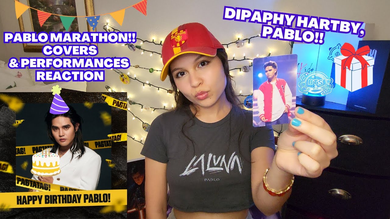HAPPY BIRTHDAY, PABLO!! PABLO COVERS & LIVE PERFORMANCES | REACTION ...