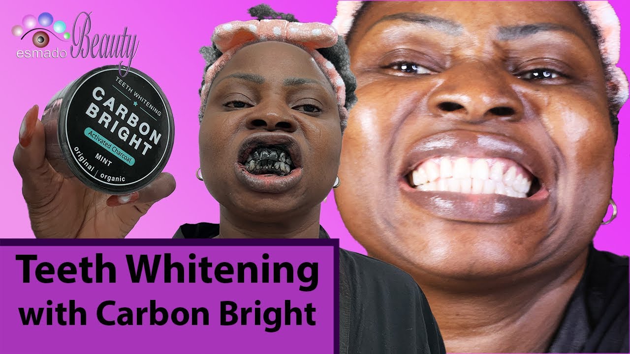 How I Whiten My Teeth Naturally with Carbon Bright | Simple Routine for ...
