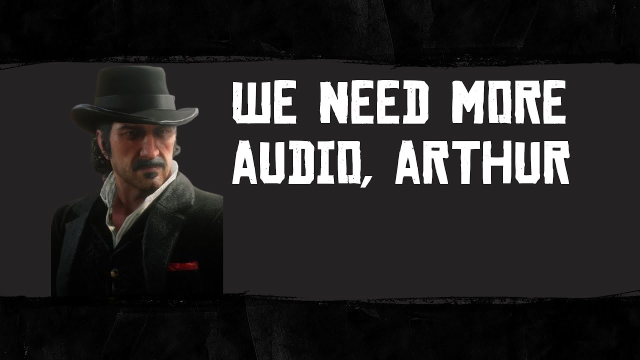 How to access RDR2 Audio files - YouTube