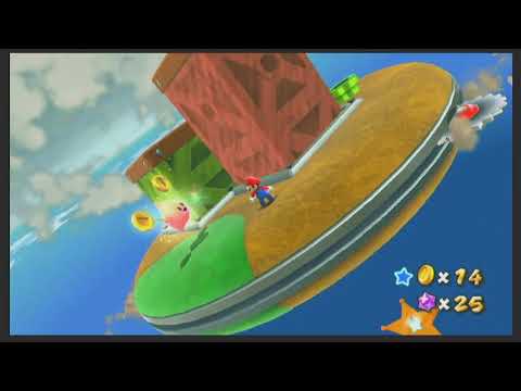 Super Mario Galaxy 2: #13 Puzzle Plank Galaxy - Hidden ? Star (Bugaboom’s Back)