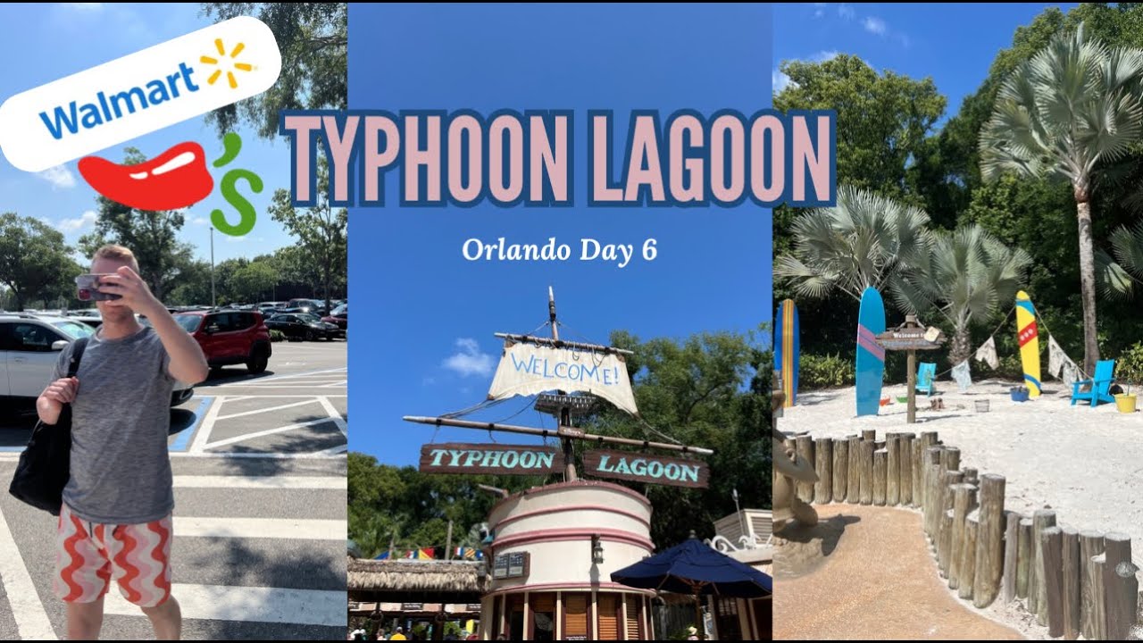 Typhoon Lagoon and Walmart! ORLANDO DAY 6! Walt Disney World Vlog - YouTube