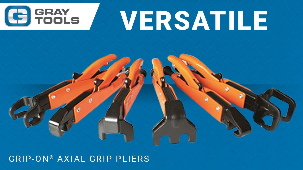 Grip-On® Axial Grips Pliers Review - YouTube