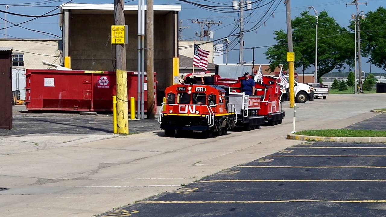 CN Little Obie Franklin Park Il 2016 - YouTube
