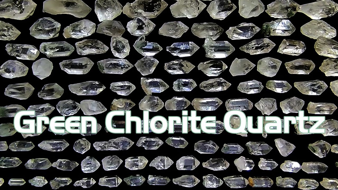 Green Chlorite in Quartz is a powerful healing - YouTube