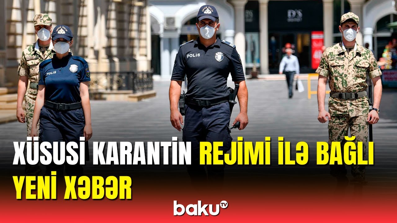 Xüsusi karantin rejimi nə vaxta qədər davam edəcək? - YouTube