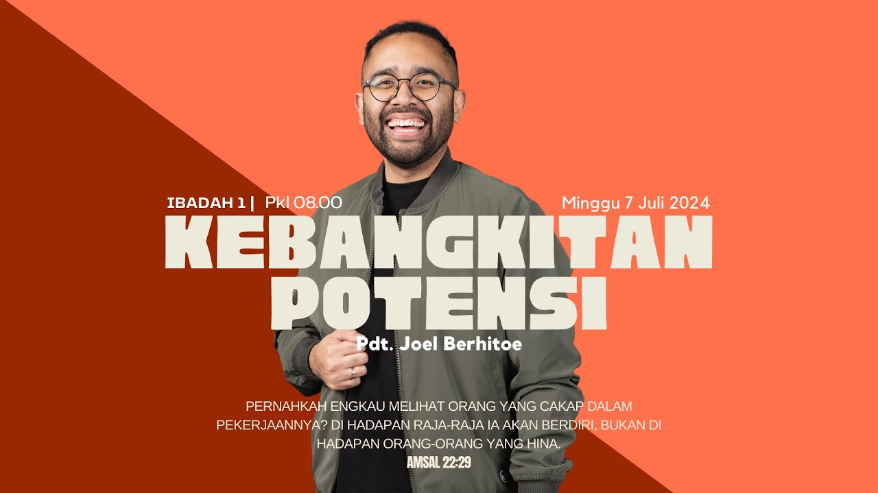 Ibadah Raya 1 - (Pdt. Joel Berhitoe) - 7 Juli 2024 - Live Streaming ...