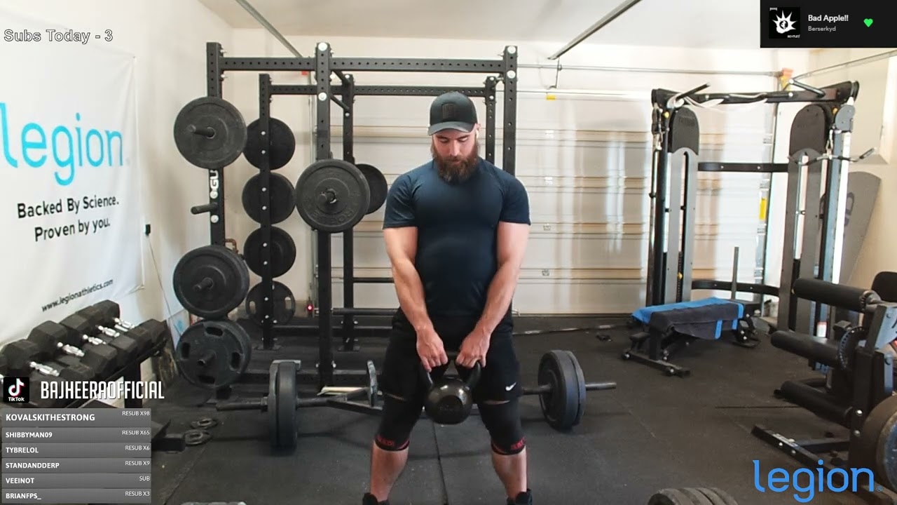 LEG DAY: SSB SQUAT SESSION (275 - 3x6 / 300 - 5x5 / 320 - 3x3) - YouTube
