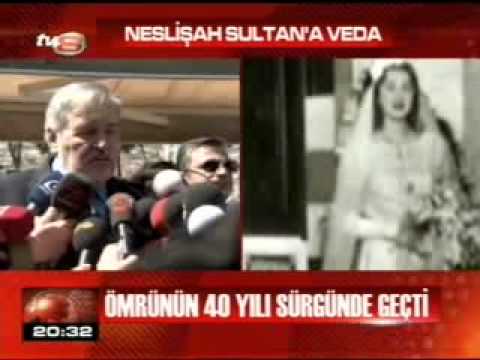 TV8 Neslişah Sultan Cenaze