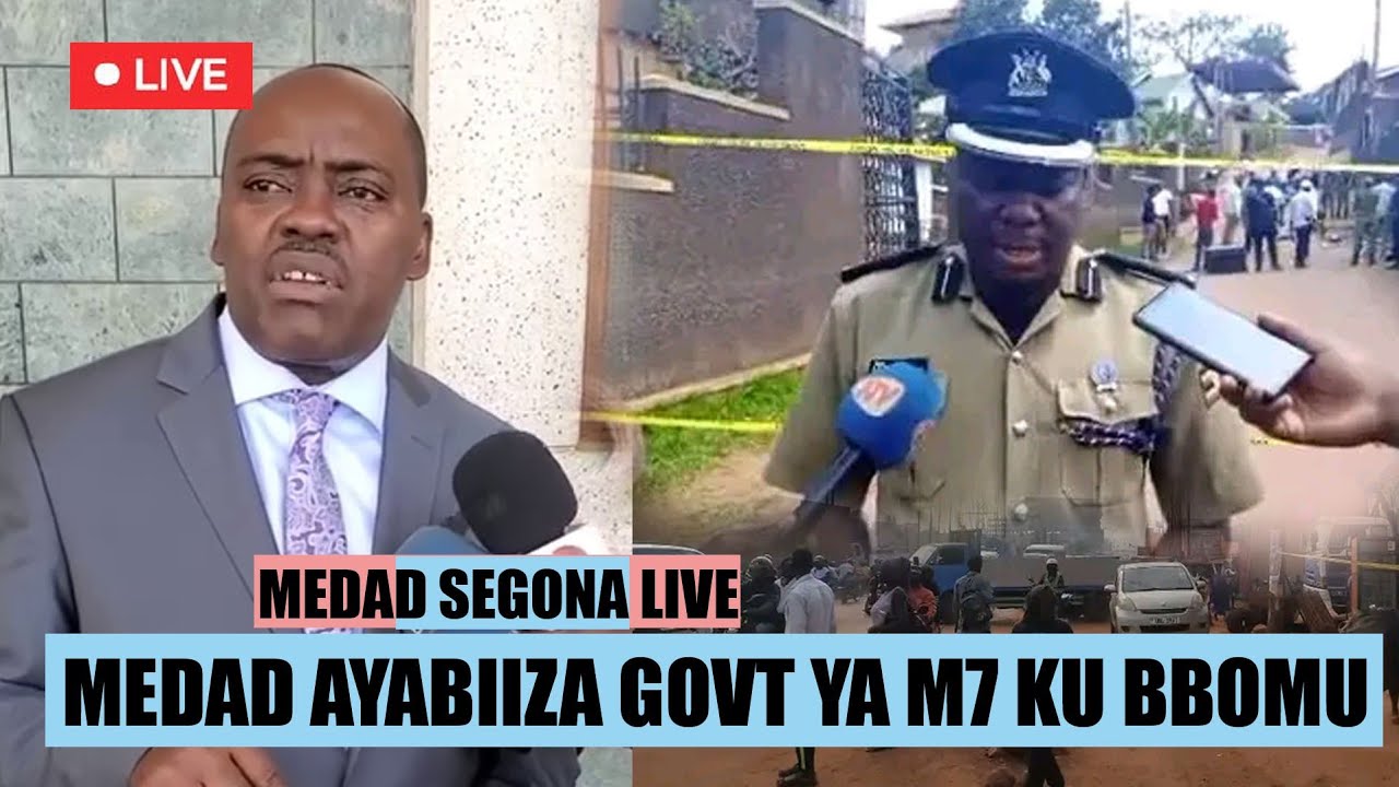 Medad Segona Ayabiiza Government Ya M7 Ku Bbomu Mu Kampala - YouTube
