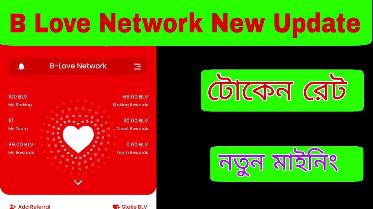 B Love Network Token Rate Up. - YouTube