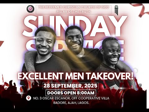 EXCELLENT MEN TAKEOVER SERVICE || 28TH SEPTEMBER, 2025 - YouTube