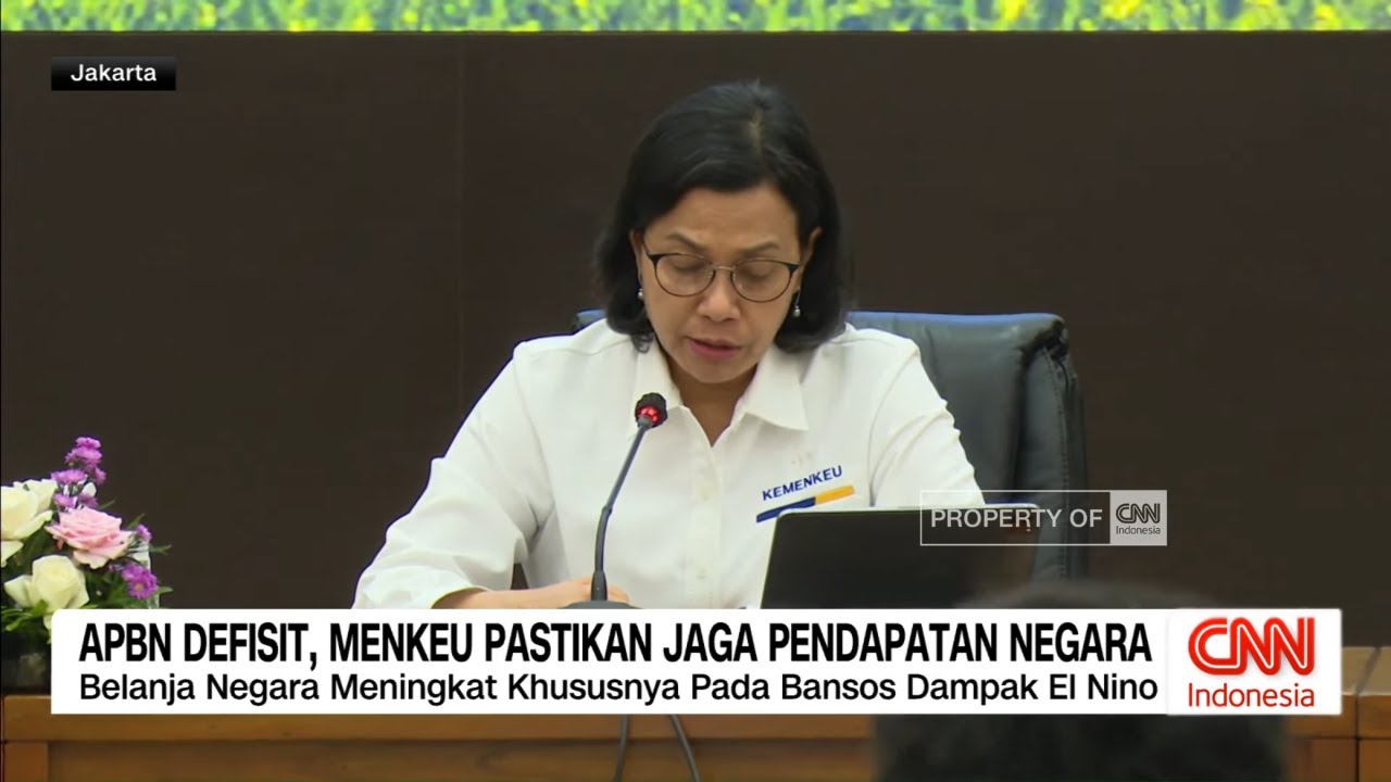 APBN Defisit, Menkeu Pastikan Jaga Pendapatan Negara - YouTube