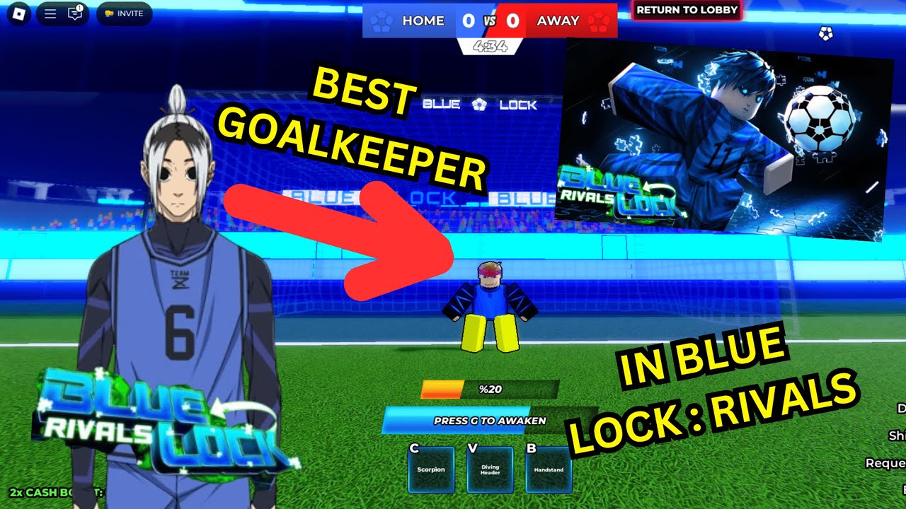 I Became The Best Goal Keeper In Blue Lock : Rivals | Roblox - YouTube