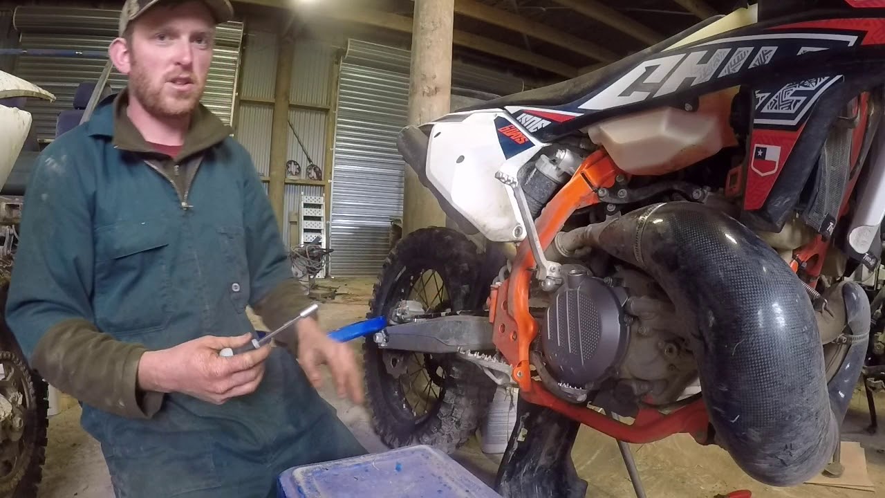 Fixing A Ktm - YouTube