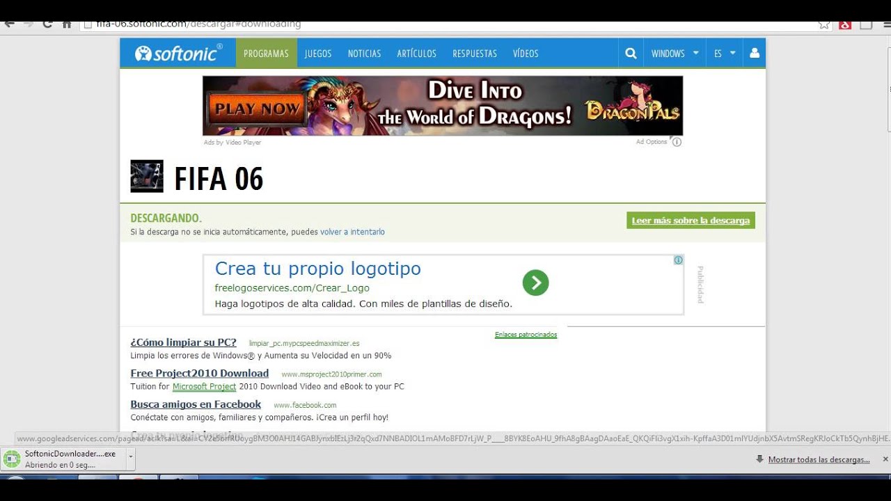 como descargar fifa06 demo - YouTube