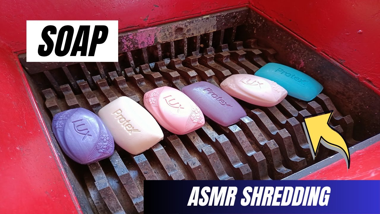 Soap Lux and Protex vs Fast Shredder Machine - YouTube