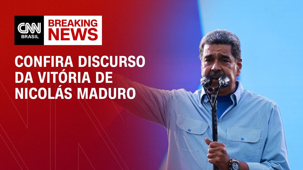 Confira discurso da vitória de Nicolás Maduro | CNN BRASIL - YouTube