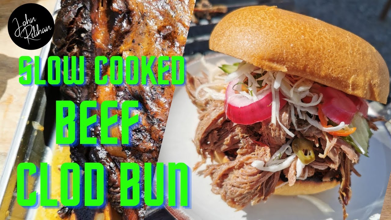 How to cook Beef Clod & make a awesome pulled beef bun - YouTube
