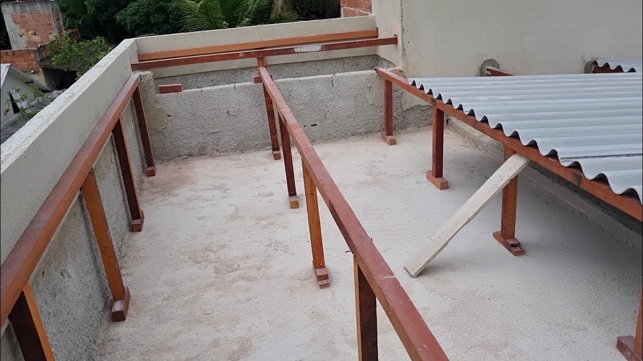 TELHADO EMBUTIDO DE UM JEITO FÁCIL!!! - YouTube