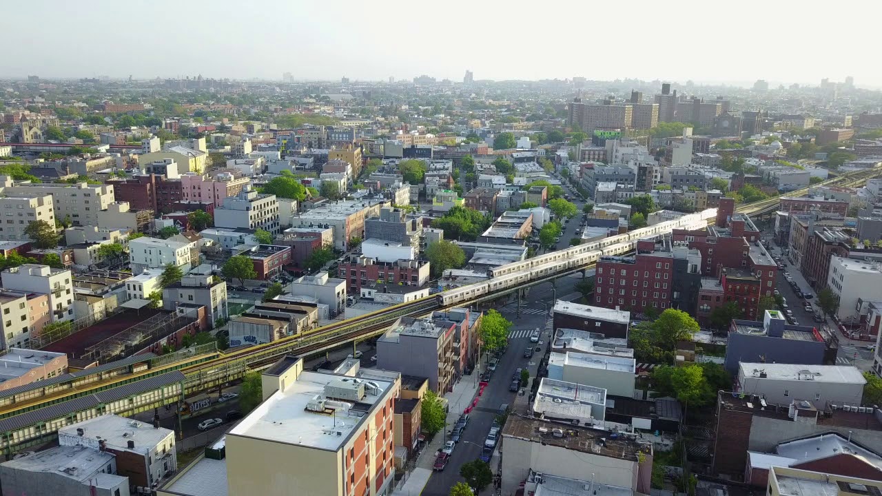 Brooklyn Bushwick M train - YouTube