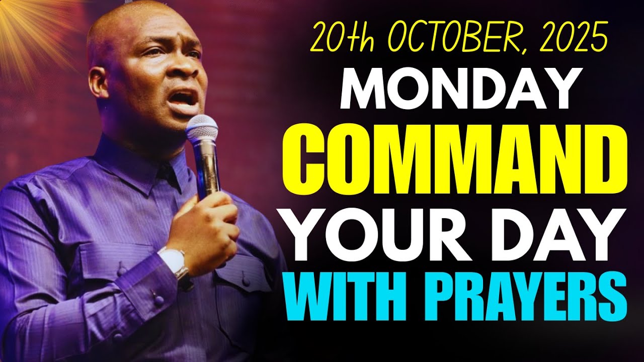 [Monday, 20th October 2025] Early Morning Powerful Prophetic Morning ...