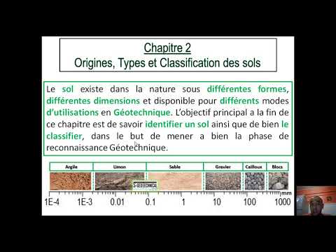 Cours Mécanique des sols (Type et origine et Formation des sols ...