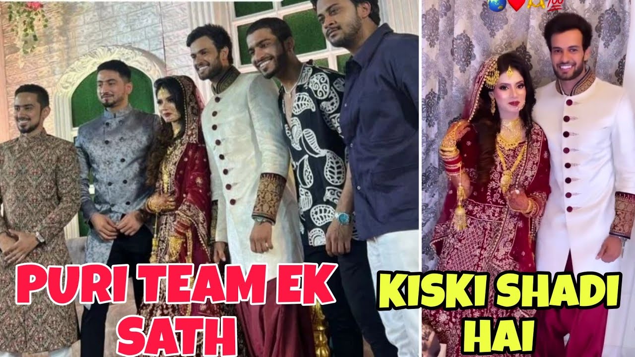 Shaddu की sister की शादी | Team 07 member shaddu sister wedding ...