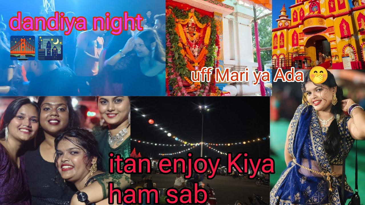 dandiya night 🌉🌃 / gumi gumi 🤭/ 10 oct 2024 / Sneha Ram vlogs 😌 - YouTube