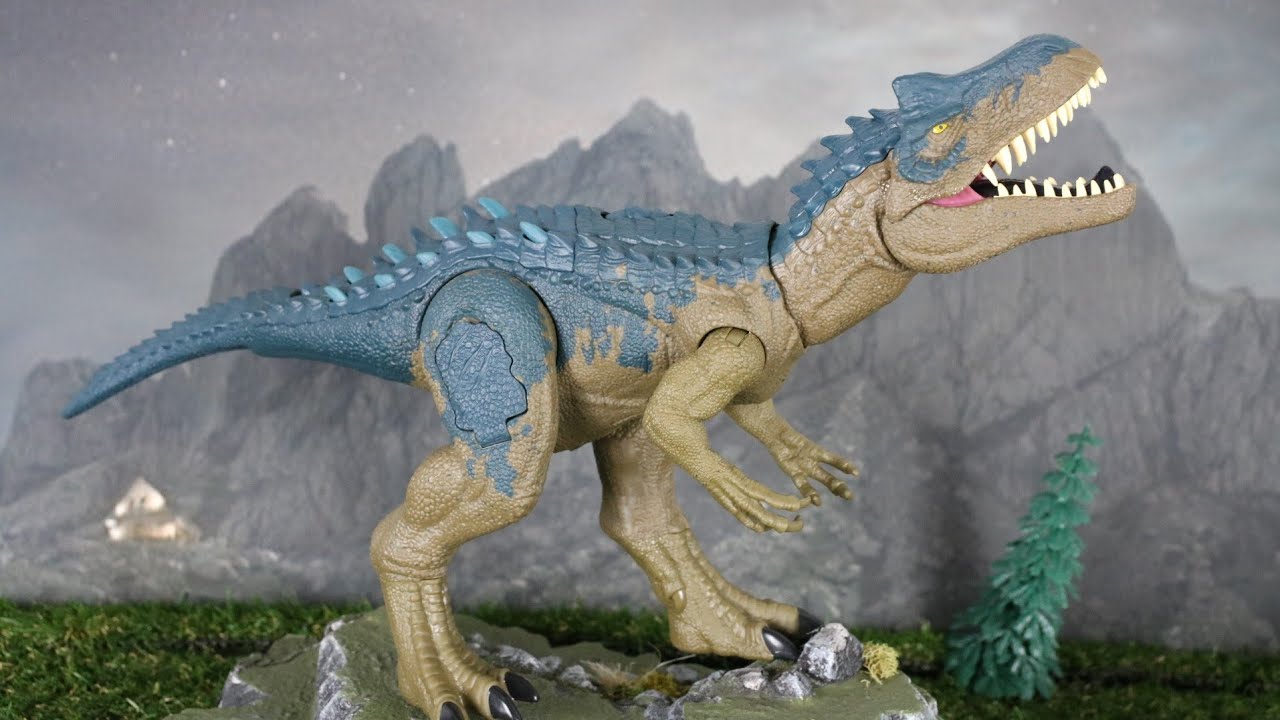 Mattel Jurassic World ruthless rampage Allosaurus - Epic Evolution ...