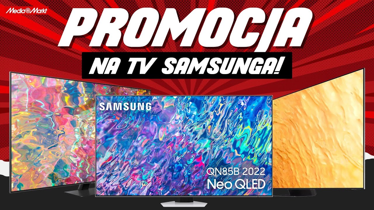 Duże telewizory z dużym rabatem! Promocja na TV Samsunga w Media Markt ...