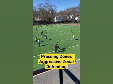 Soccer Aggressive Zonal Defending - YouTube