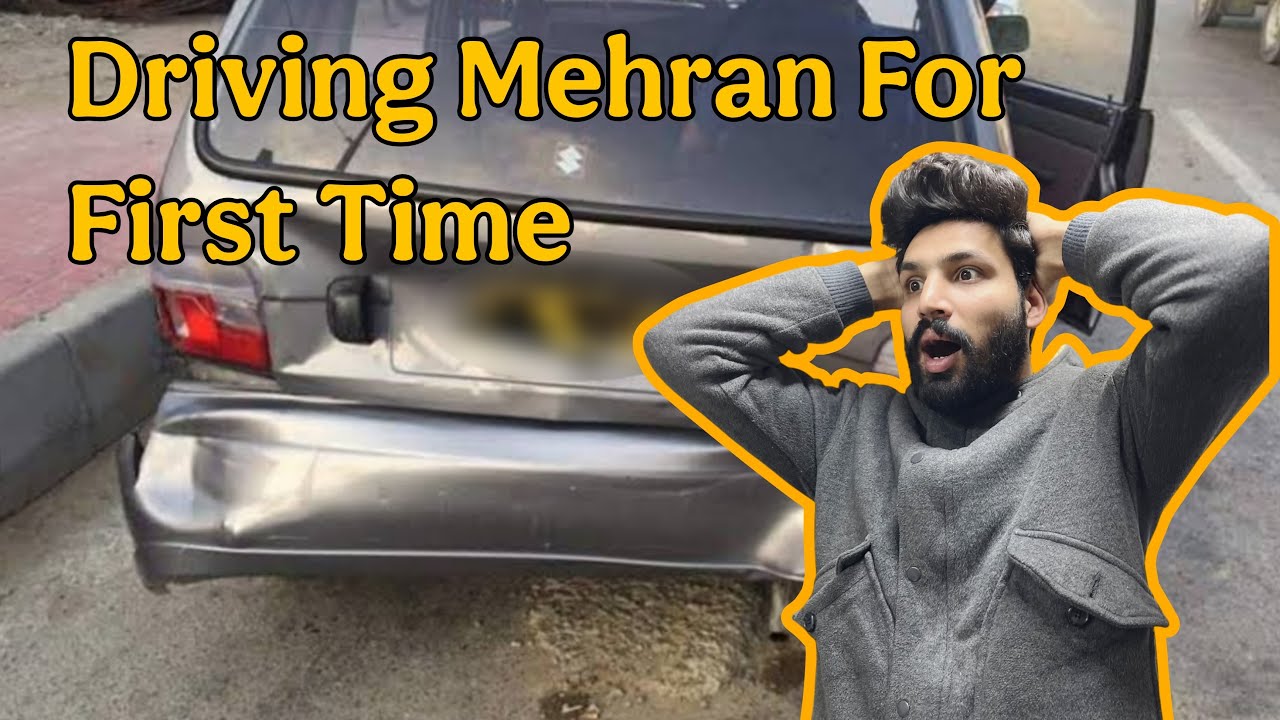 Pehli bar manual gari chalai | Mehran Boss Review | Shehroz Asif - YouTube