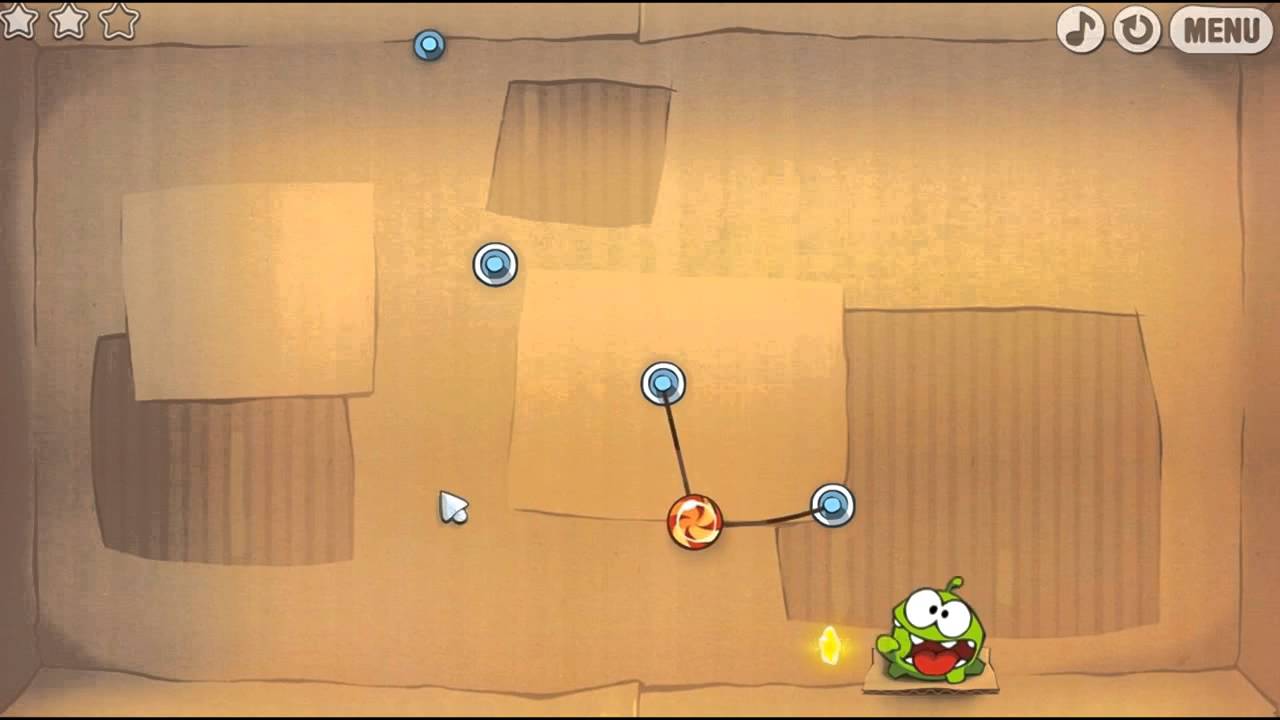 Cut the rope - Gameplay (HD) - YouTube