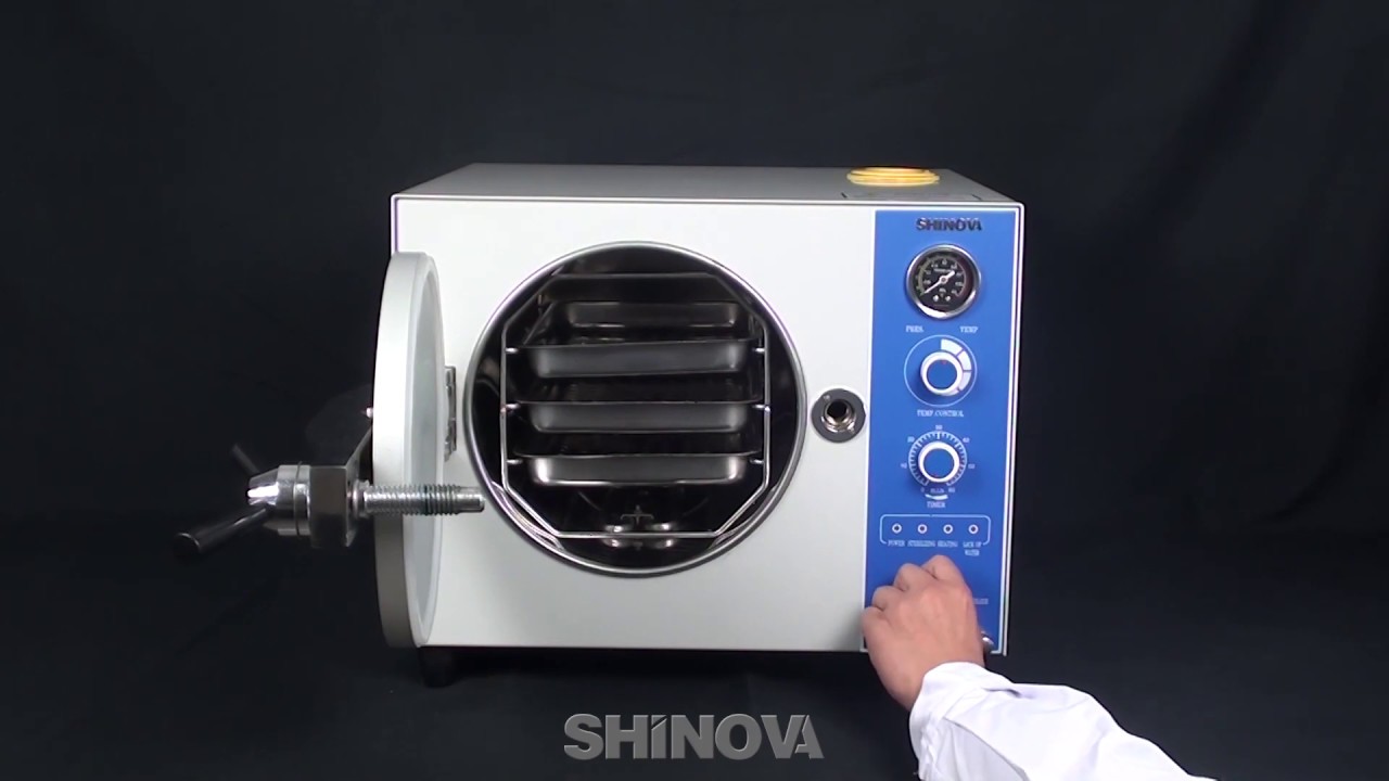 Shinova Veterinary - Operation Video for Tabletop Steam Sterilizer (MS ...