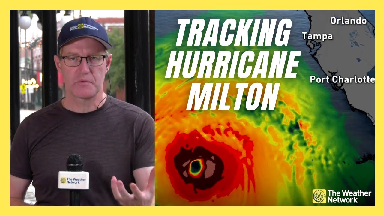 Tracking Hurricane Milton's Impending Impact Just Hours Ahead of ...