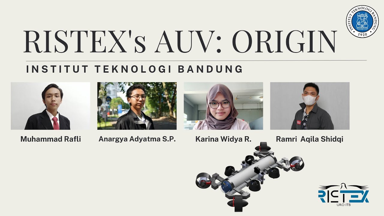 ORIGIN AUV: Tim Ristex Institut Teknologi Bandung - KRBAI 2023 - YouTube