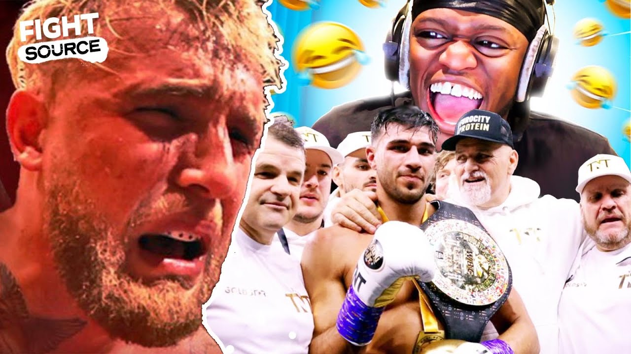 Jake Paul Humbled By Tommy Fury | The World REACTS - YouTube