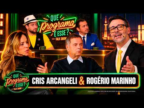 TALKSHOW #001 PROGRAMA É ESSE? | Rogério Marinho e Cris Arcangeli