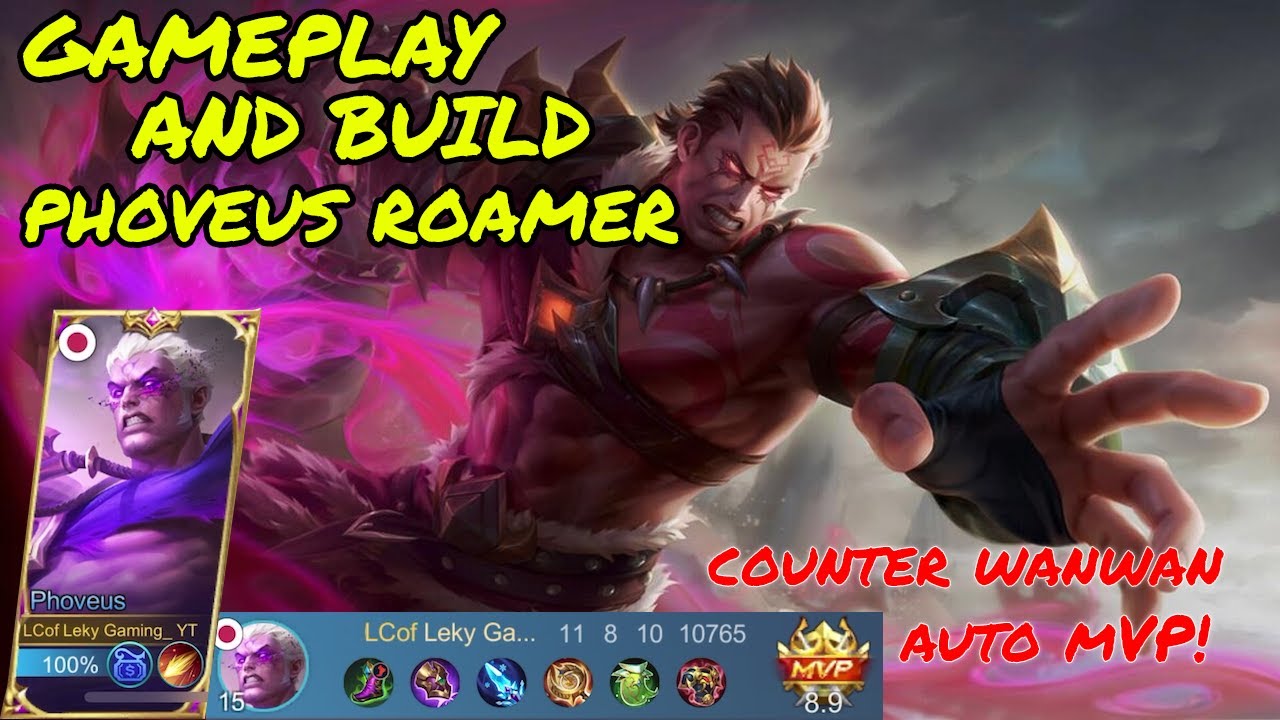 Phoveus Roamer Mengcounter Wanwan | Mobile Legends | Season 25 - YouTube