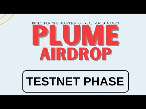 Plume testnet full Details for airdrop - YouTube