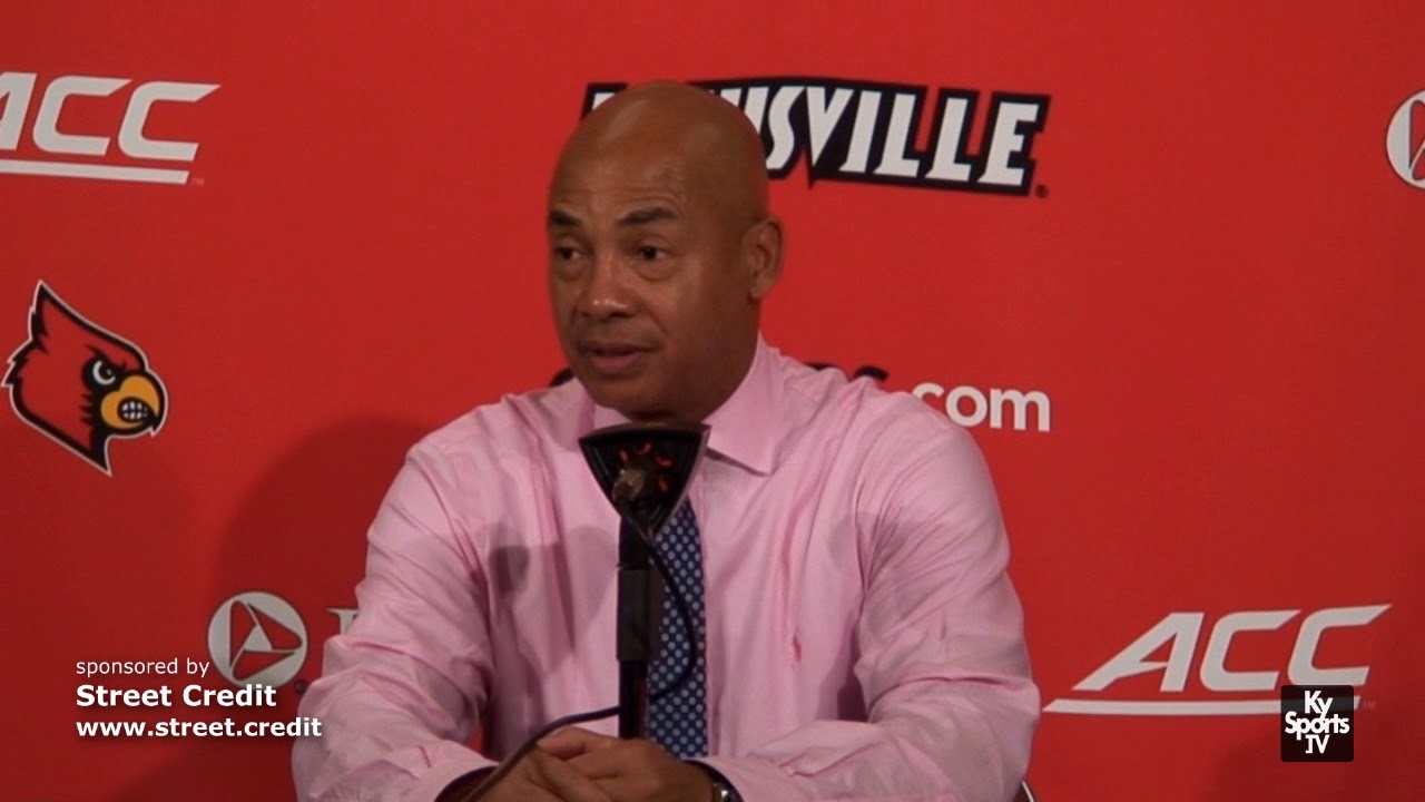 Simmons College Basketball Coach Jerry Eaves Postgame vs Louisville ...
