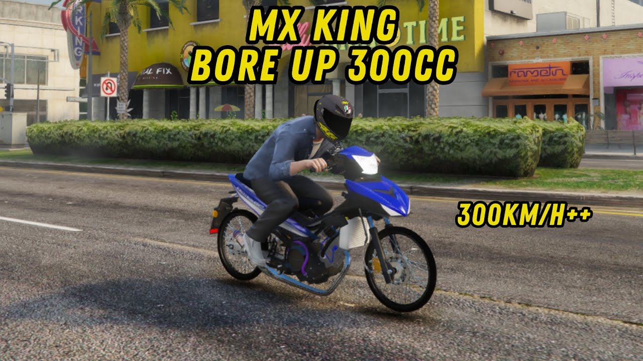 RESTORASI MX KING BORE UP 300CC - GTA 5 MOD - YouTube