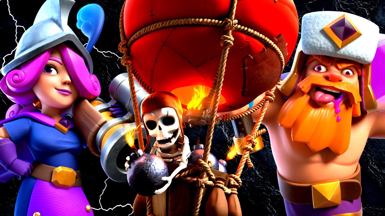 2.6 Lumberloon cycle with EvoMusketeer-Clash Royale - YouTube