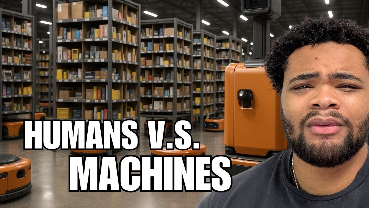 Amazon's NEW Robots Are Revolutionizing Warehouse Jobs - YouTube