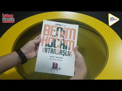 2018 KPSS Vatandaşlık Konu Anlatımlı Tek Kitap Benim Hocam Yayınları