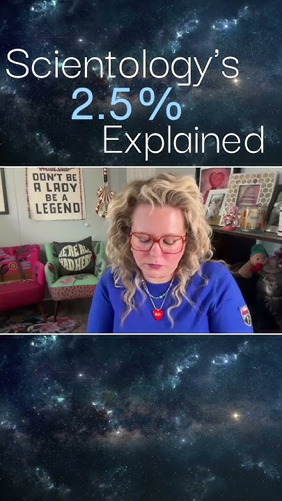 Scientology's 2.5% Explained - YouTube