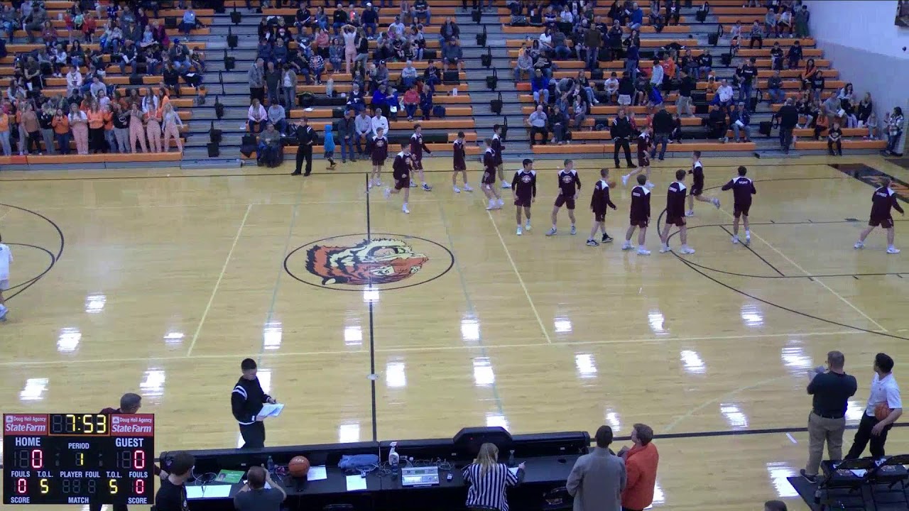 Mobridge-Pollock High School vs Timber Lake High School Mens Varsity ...