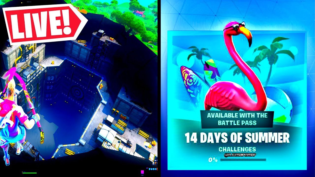 🔴* NEW* 14 DAYS Of SUMMER EVENT (FORTNITE 14 DAYS OF SUMMER LIVE) - YouTube